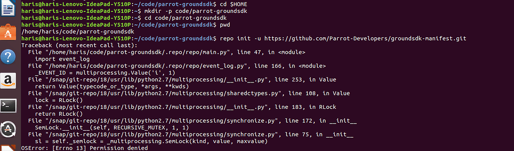 Problem in installing olympe - ANAFI USA / ANAFI Thermal / ANAFI 4K - Parrot Developers Forum